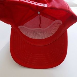 unbranded | Accessories | Mens Red Snapback Baseball Cap Hat | Poshmark